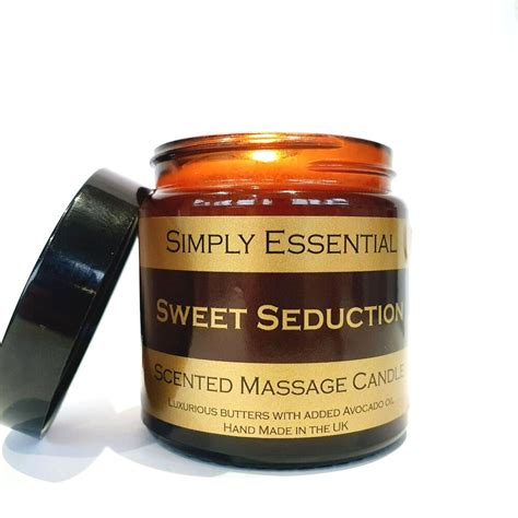Sweet Seduction Massage Candle A Creamy Caramel Indulgence