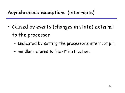 Exceptional Control Flow I Ppt Download