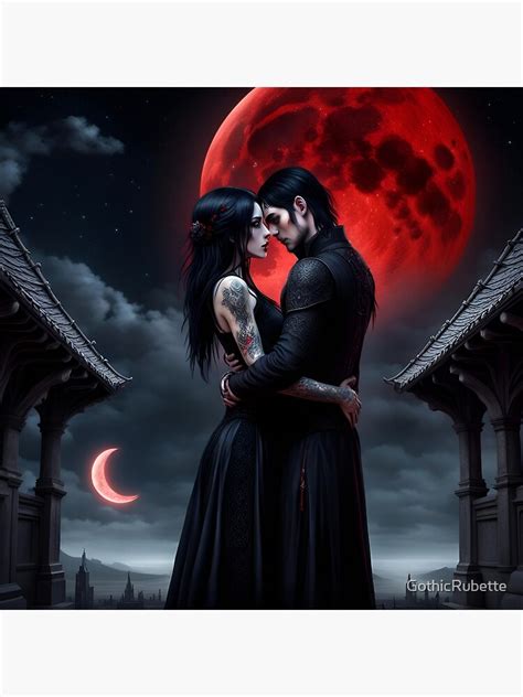 Vampire Lovers Wallpaper Gothic