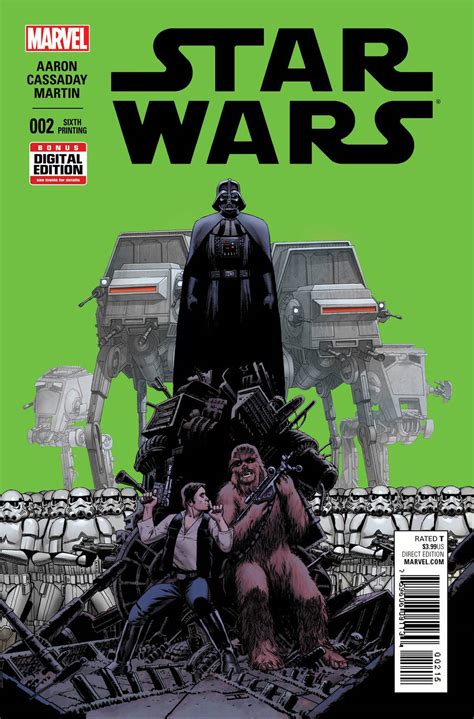 Star Wars 2 Cassaday 6th Printing Fresh Comics