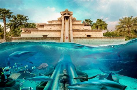 두바이 아쿠아벤쳐 And 로스트 챔버스 입장권