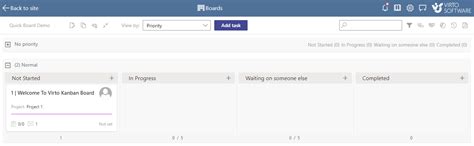 Creating A Quick Board Virtosoftware Guides And Docs