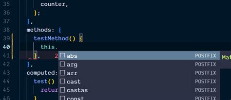suggections vue suggestions in vue projects broke in latest release