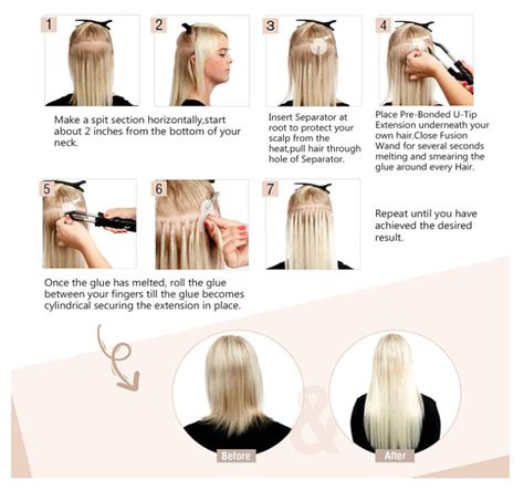 How To Apply U Tip Hair