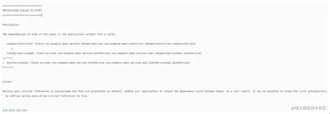 The Dependencies Of Some Of The Beans In The Application Context Form A
