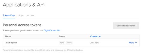 forge digitalocean api tokens teams by taylor otwell medium