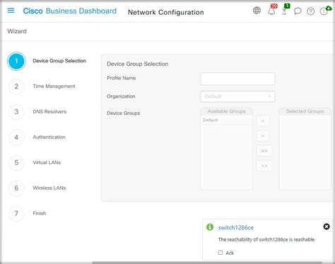 Cisco Business Dashboard And Probe Administration Guide Version Network Configuration