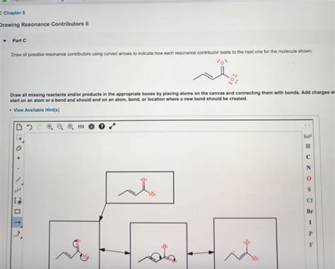 Solved Chapter 8 Rawing Resonance Contributors I Part C Draw