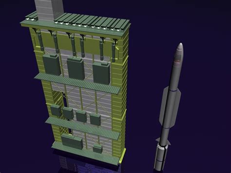 Missile Mk 57 3d Model