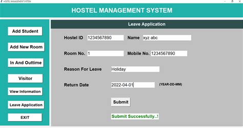 GitHub ShaileshGodghase Hostel Management System A Simple Hostel Management System Using