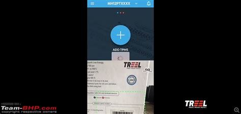 Treel By JK Tyres Launches Internal TPMS Sensors With Bluetooth Team BHP