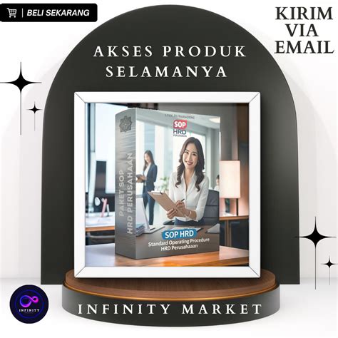 Jual Sop Hrd Perusahaan Lengkap Dan Detail Flowchart Proses Template Form Dokumen