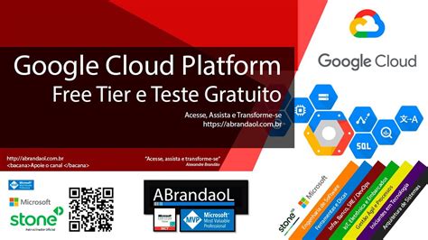 Google Cloud Platform GCP Free Tier e Teste Gratuíto YouTube