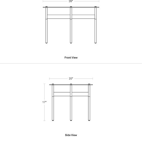 flume side table