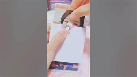 이제 포카포장만 해볼까♡ Youtube