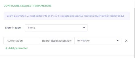 using sso oauth token in connectors