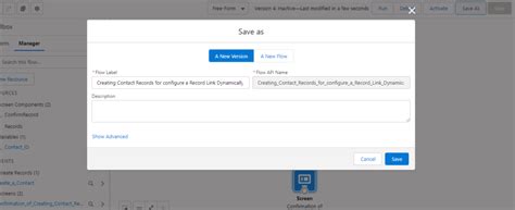 configure a record link dynamically in flow top salesforce blog