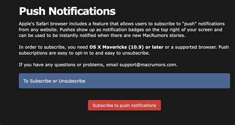 Macrumors Desktop Push Notifications Dont Work Macrumors Forums
