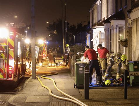 Heroic Rescue By Fire Crews In Early Morning Blaze On Manor Road Erith