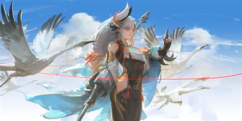 Youshun Naturaljuice Shenhe Genshin Impact Genshin Impact