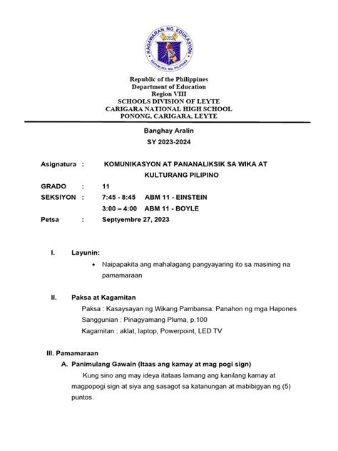 Panahon Ng Hapones Lp Pdf