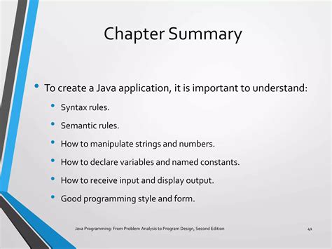 Basic Elements Of Java Ppt