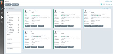 automatically create multiple applications in argo cd