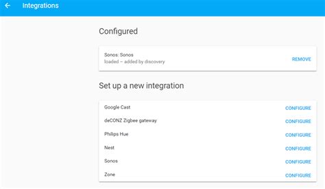V0720 Integrations Configuration Home Assistant Community