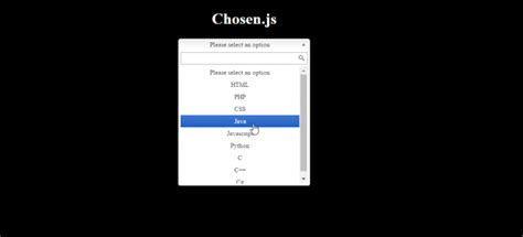 Simple Select Option Search Box With Mysqli Using Chosen Js