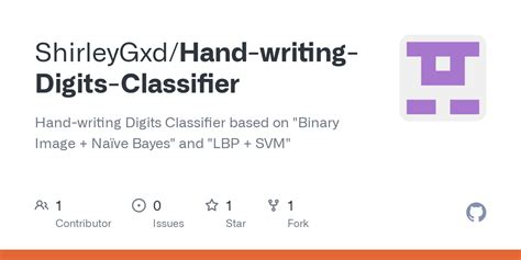 github shirleygxd hand writing digits classifier hand writing digits