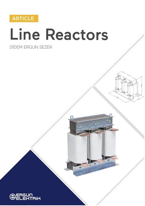 Line Reactors Ergun Elektrik