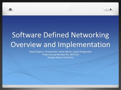 Ppt Software Defined Networking Overview And Implementation Powerpoint Presentation Id1638254