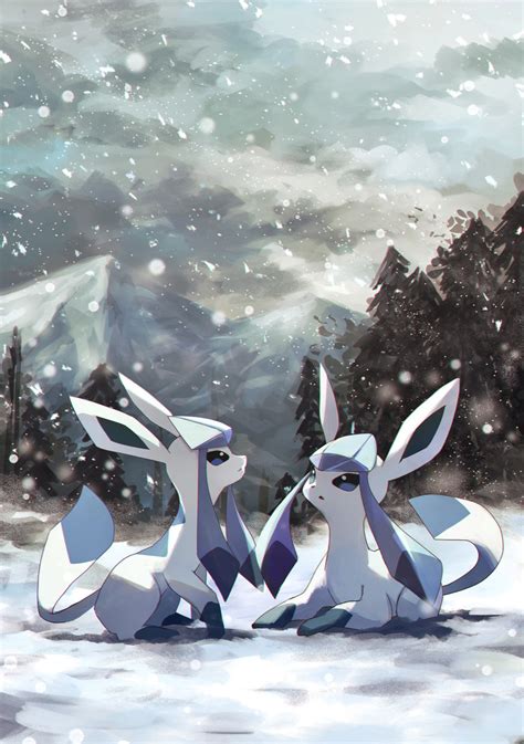 Glaceon Pokemon Drawn By Ribero Danbooru