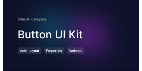Button UI Kit Figma