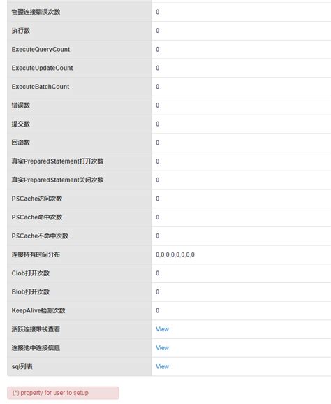 Property For User To Setup · Issue 5001 · Alibabadruid · Github