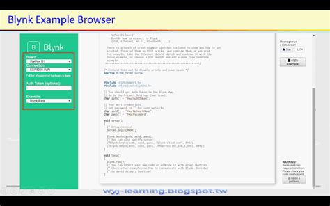 半工室 Arduino Python Nodemcu Nodemcu 教學 02：wemos D1 Mini Nodemcu 與 Blynk