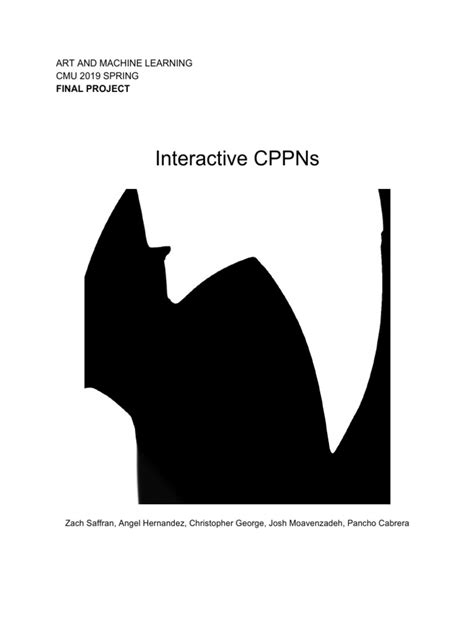 Interactive Cppn Zach Saffron Pdf Cybernetics Learning