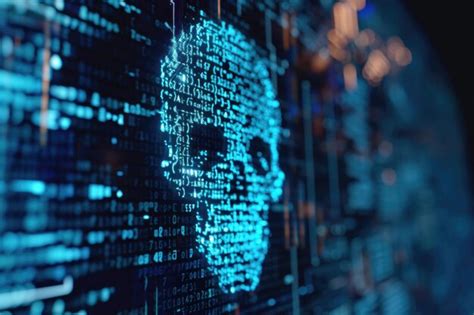 Premium Photo Computer Code On A Screen With A Skull Representing A Computer Virus Malware Attack