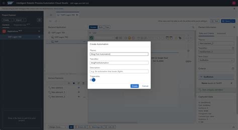 Sap Intelligent Rpa 20 How To Capture Sap Logon Sap Community