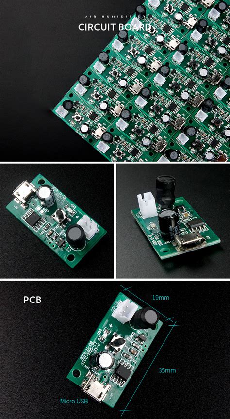 Ultrasonic Mist Maker Humidifier Module D20mm 113khz
