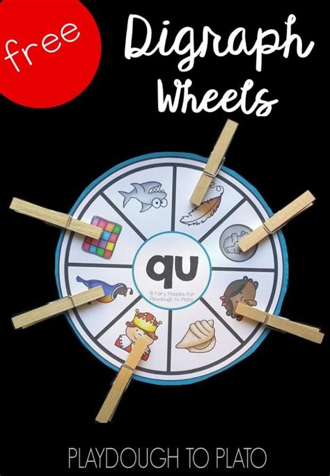 A Hands-On Digraph Game to Practice Those Tricky Sounds - Playdough To Plato