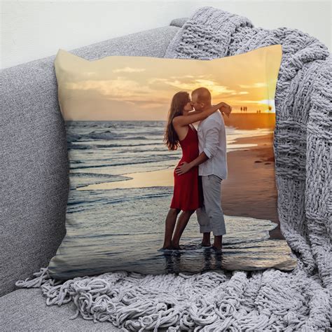 Custom Pillow Personalized Customized Photo Pillow Double Side 18x18