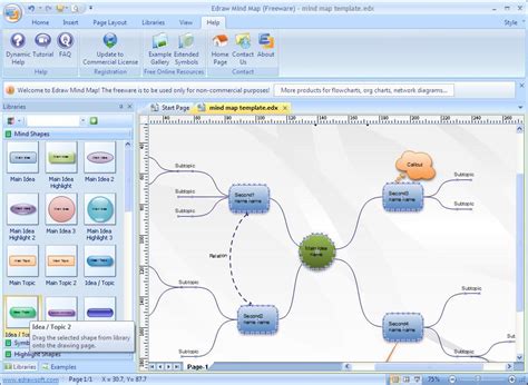 EDraw Mind Map Software Informer Screenshots