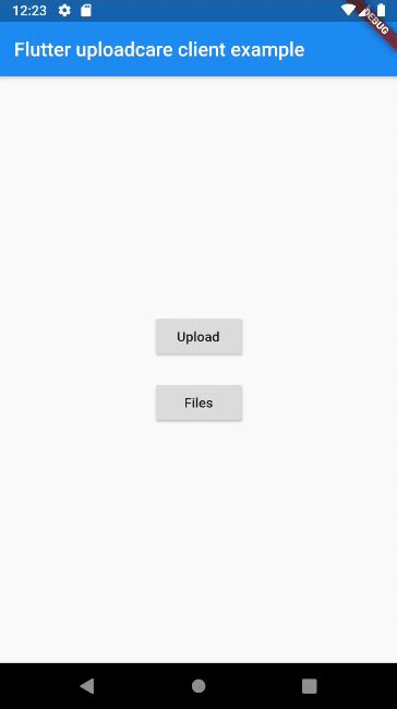 A Flutter Library For Working With Uploadcare Rest Api