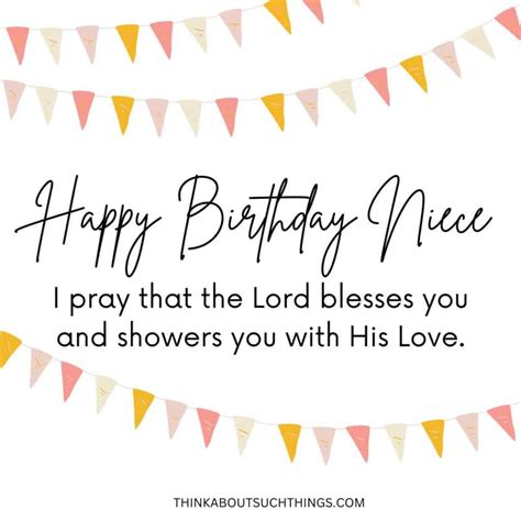 Inspirational Birthday Prayers For My Niece Plus Images Think About