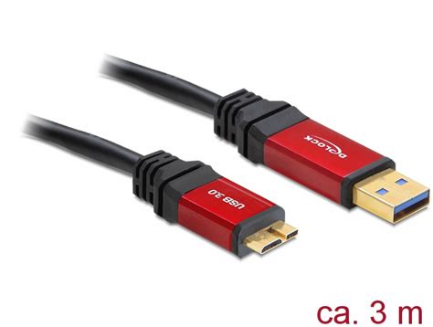 Cablu Usb La Micro Usb B T T M Premium Delock