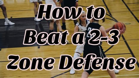 Offensive Sets to beat a 2-3 Zone - Basketball Zone Offense - YouTube
