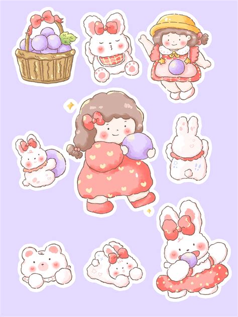 原创女孩插画冉冉绘插画 站酷zcool