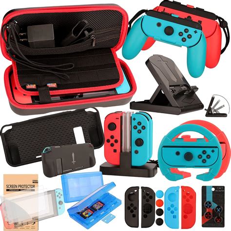 Eovola Accessories Kit For Nintendo Switch Switch Oled