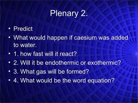 Group One Alkali Metals Igcse 1 Ppt Chemistry Science